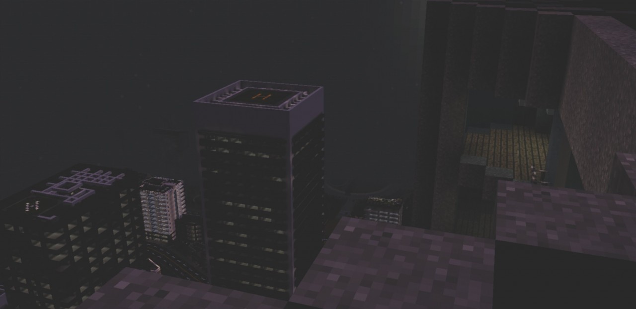 [BE 1.9] BLUE CITY Minecraft Map