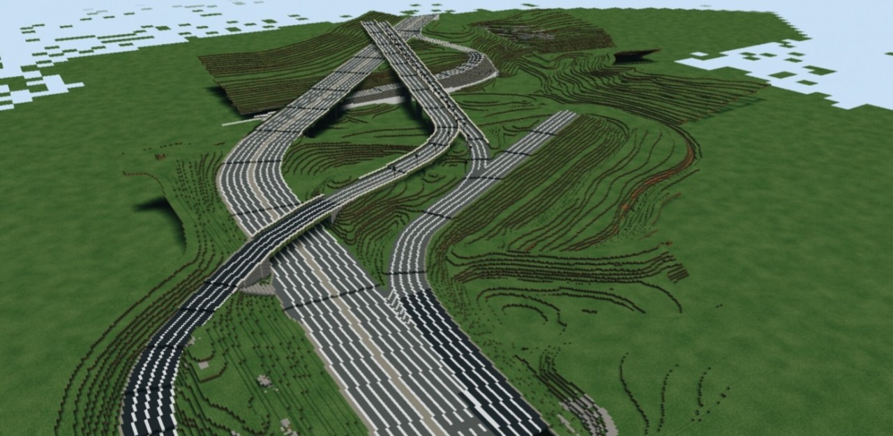 [BE 1.9] BLUE CITY Minecraft Map