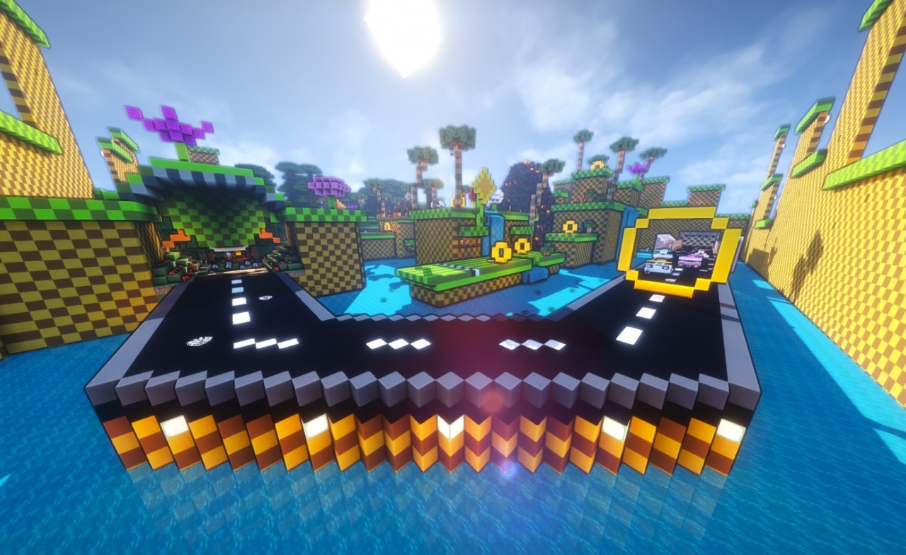 SuperSonic - Parkour Race Minecraft Map