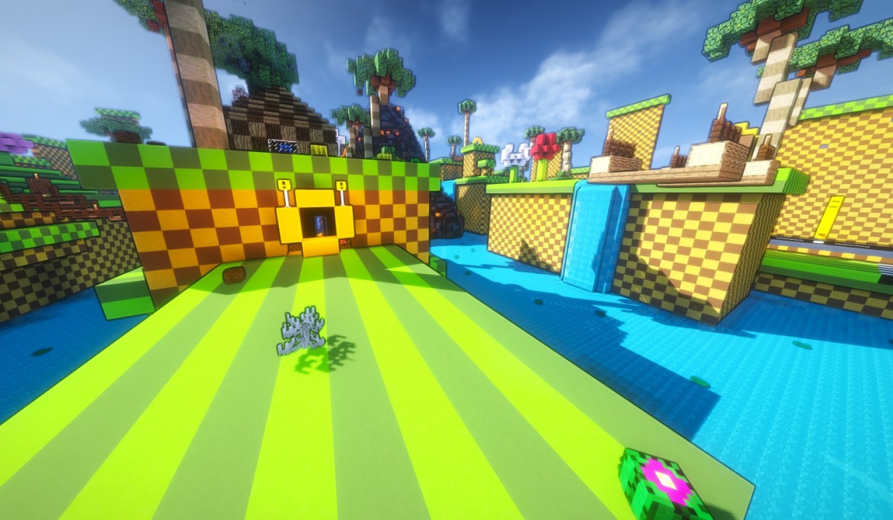 SuperSonic - Parkour Race Minecraft Map