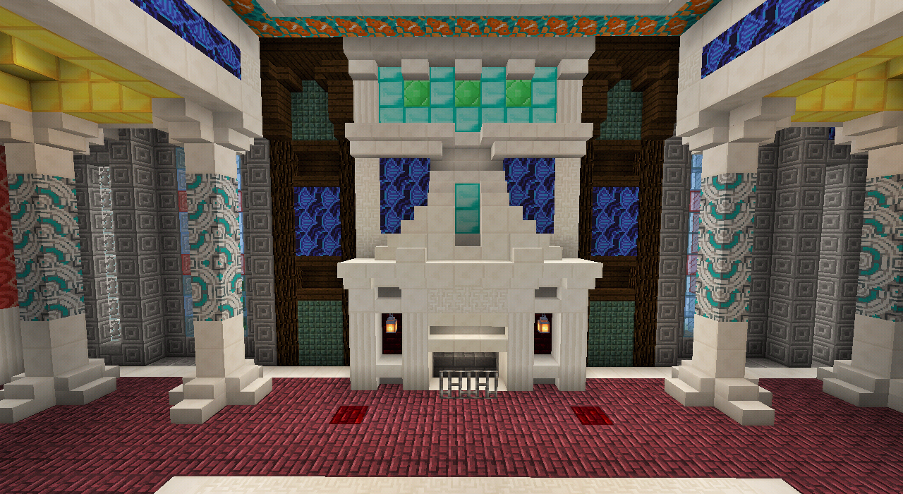 - Grand Throne Hall - MİNECRAFT (Taht Salonu) Minecraft Map