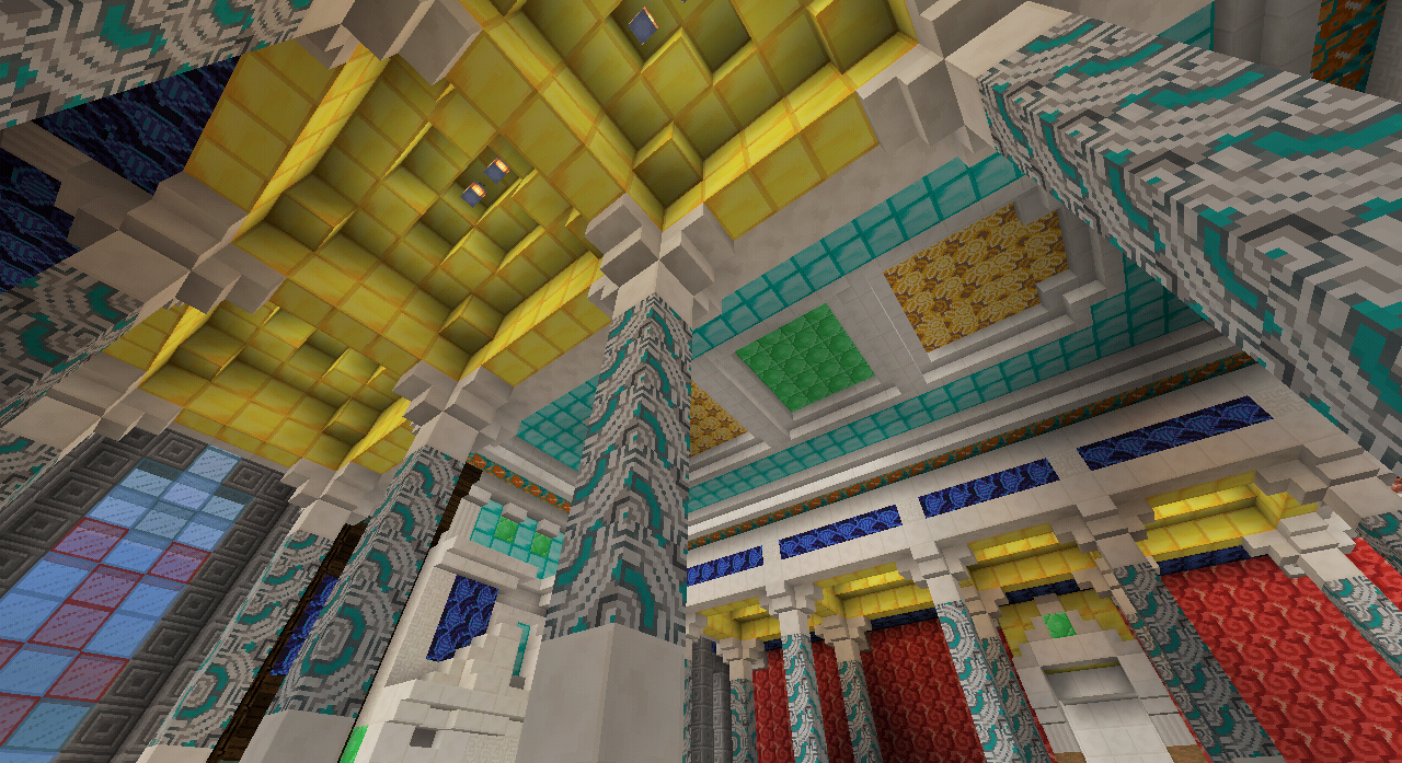 - Grand Throne Hall - MİNECRAFT (Taht Salonu) Minecraft Map