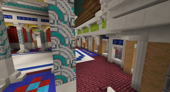 - Grand Throne Hall - MİNECRAFT (Taht Salonu) Minecraft Map