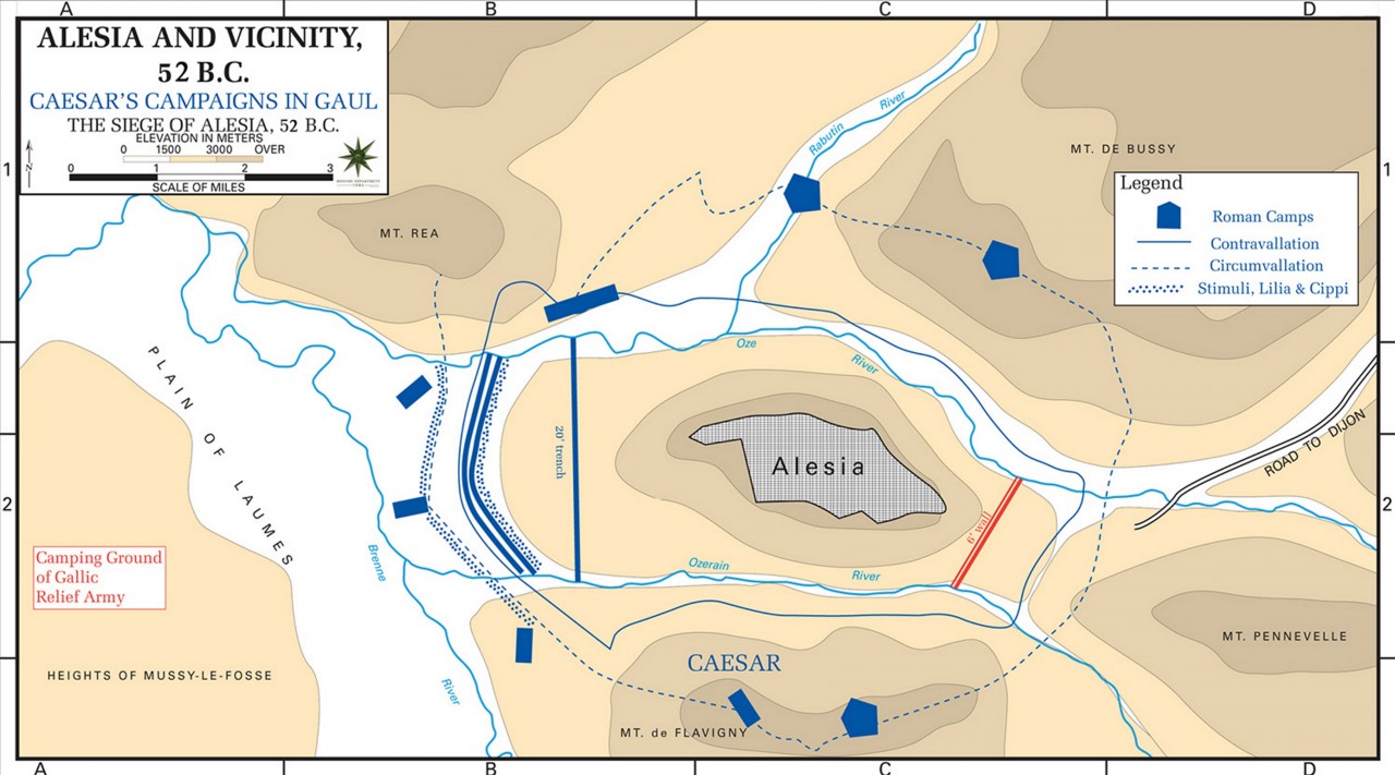 Alesia Map