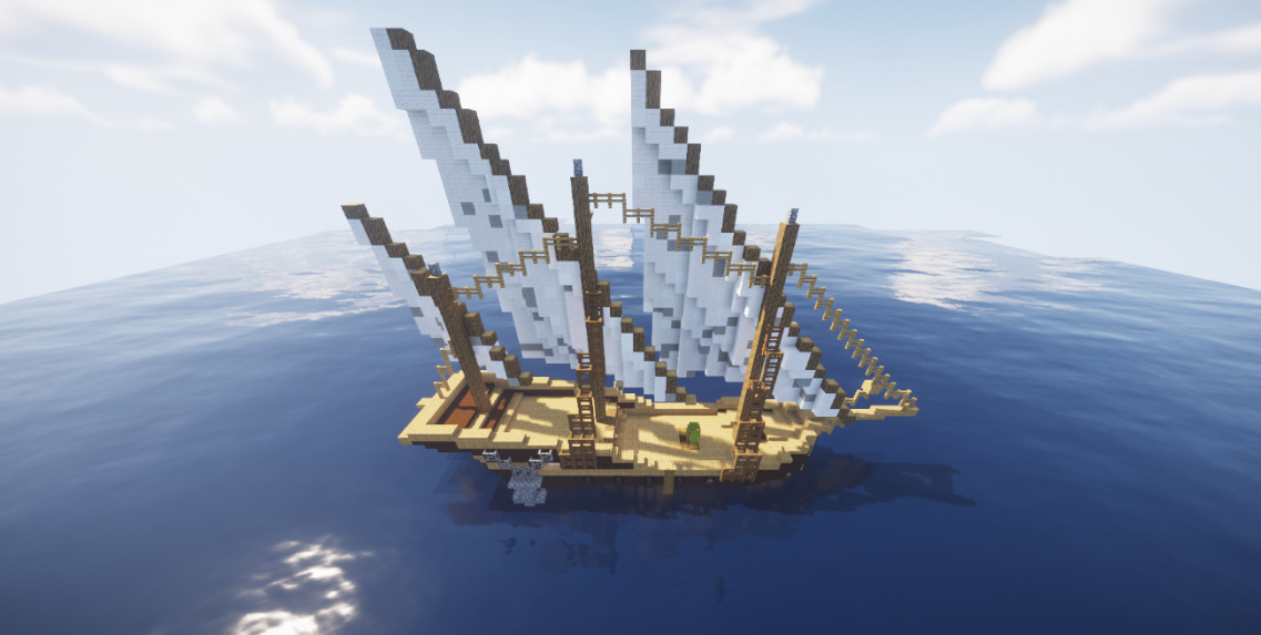 Merchant Ship - Xebec Minecraft Map