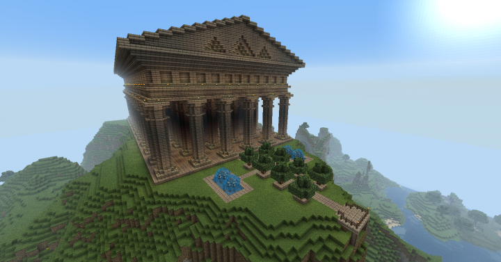 Temple of Athena Minecraft Map