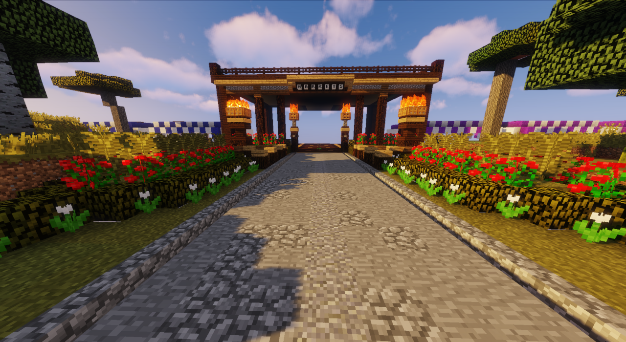 Valoria Player Market Minecraft Map