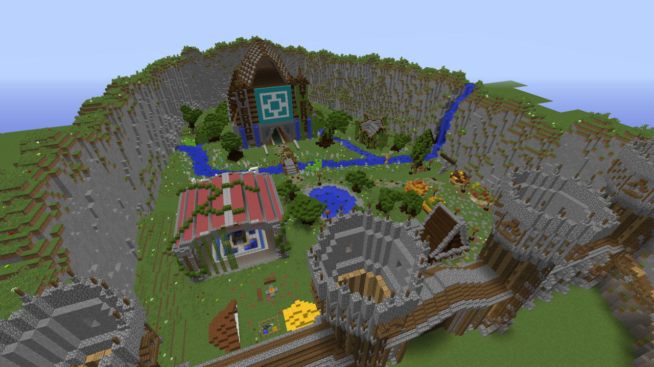 Server Hub Minecraft Map