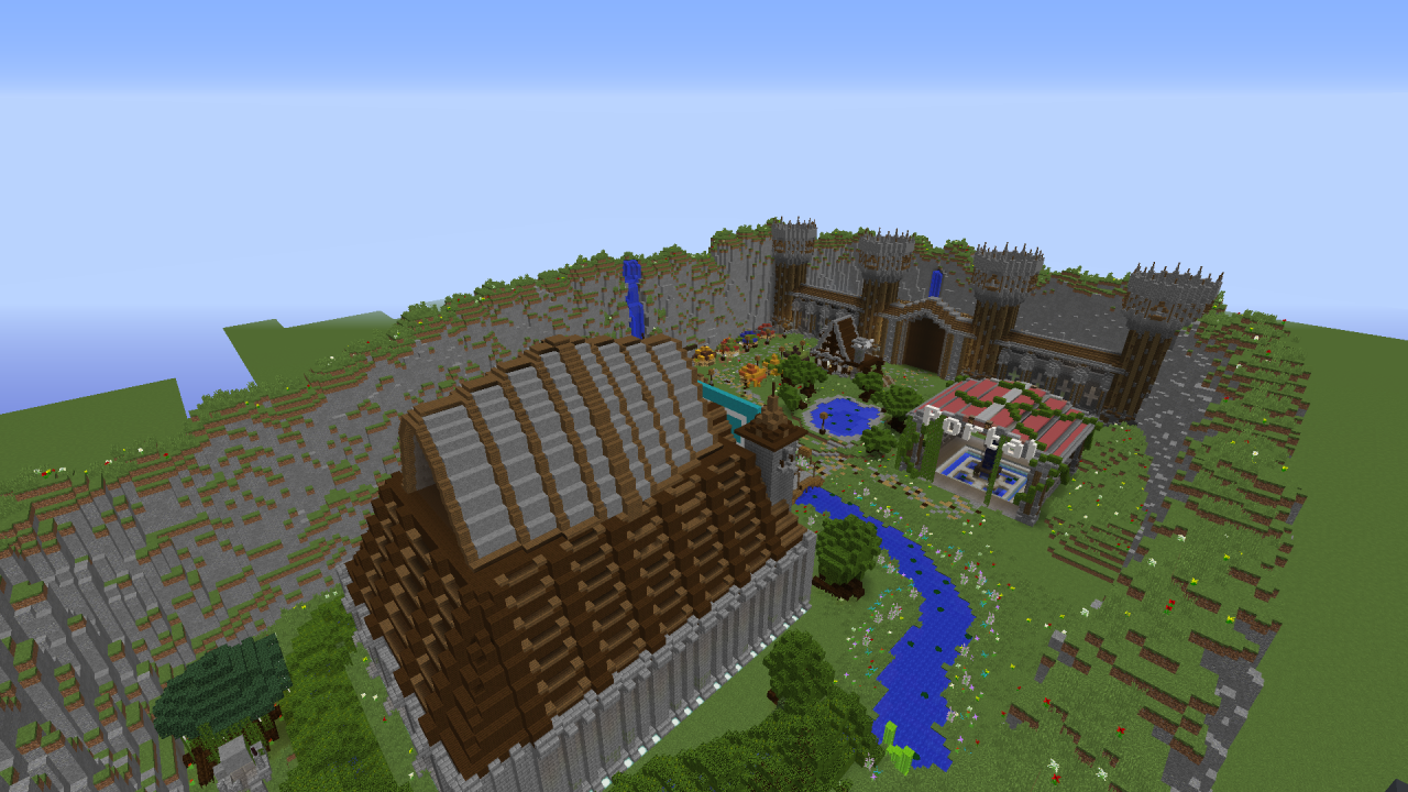 Server Hub Minecraft Map