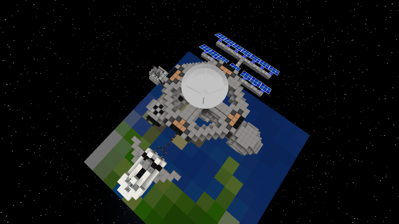 Minecraft Space Station (MSS) Minecraft Map