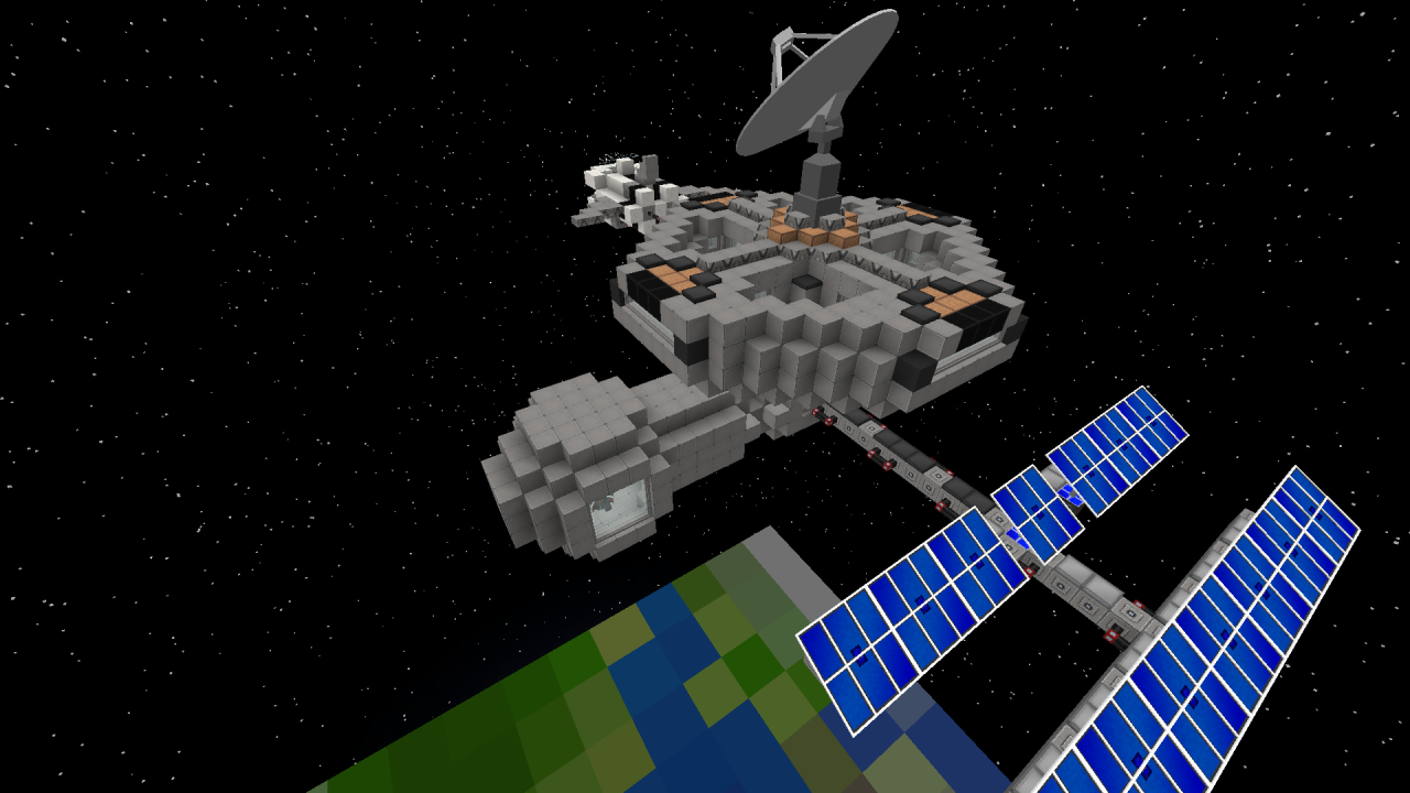 Minecraft Space Station (MSS) Minecraft Map
