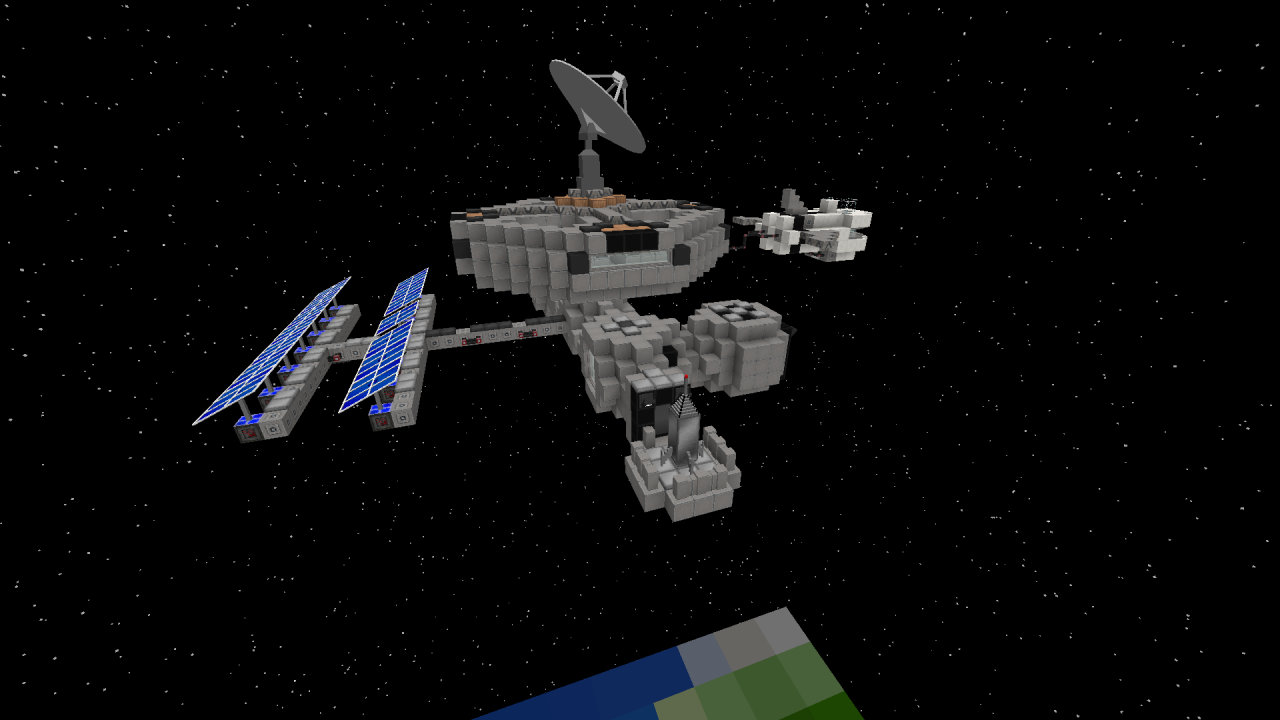 Minecraft Space Station (MSS) Minecraft Map