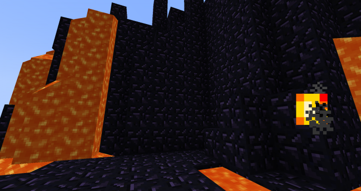 le monde Minecraft Map