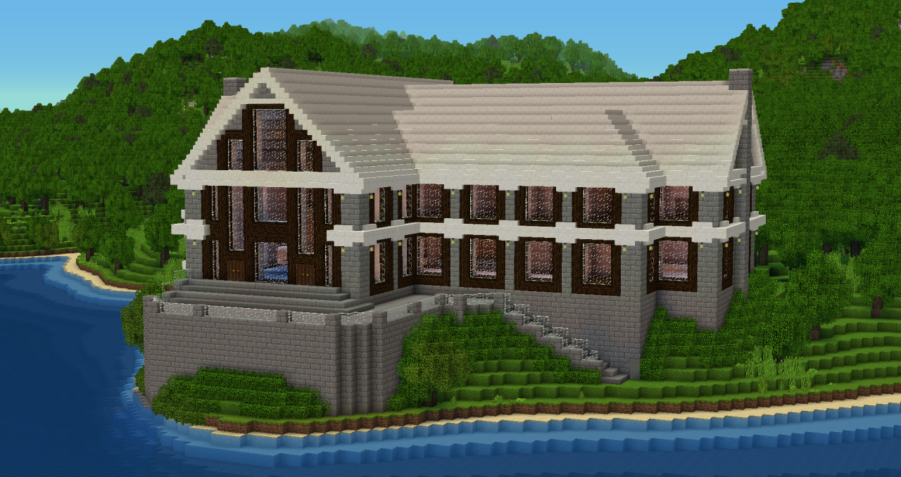 Waterfront Estate Minecraft Map