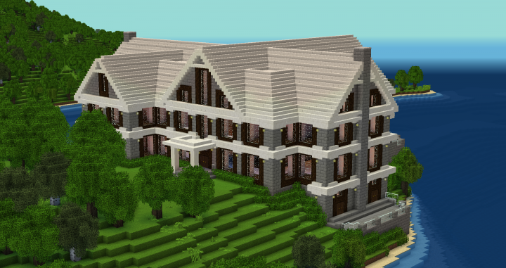Waterfront Estate Minecraft Map