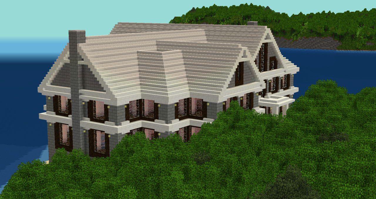 Waterfront Estate Minecraft Map