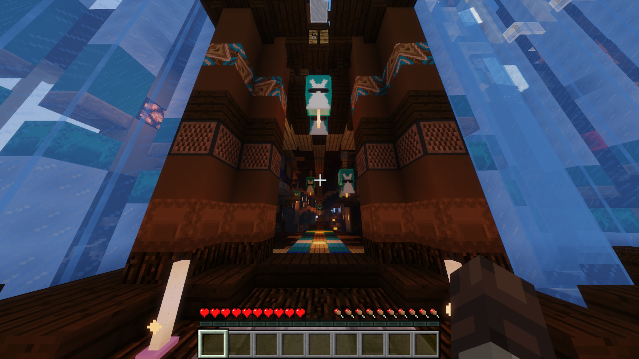 The Organ, automatic shops.The seller community Minecraft Map