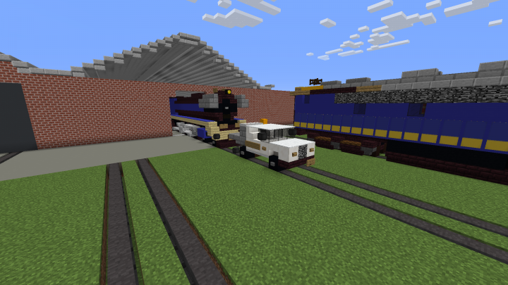 2011 Ford Ranger pulls R class Minecraft Map