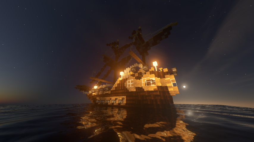 pirate ship Minecraft Map