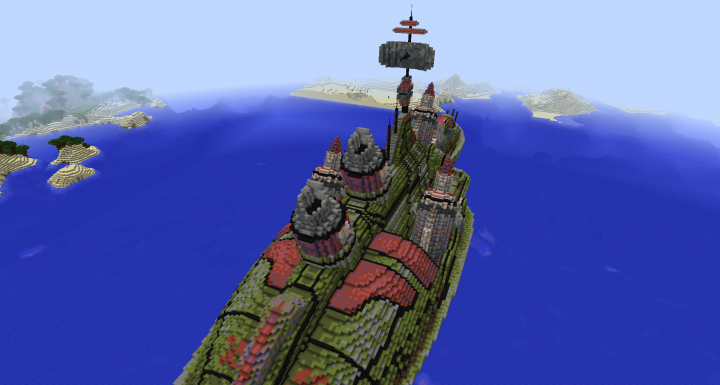 Dreadnought | C&C Red Alert 3 Minecraft Map