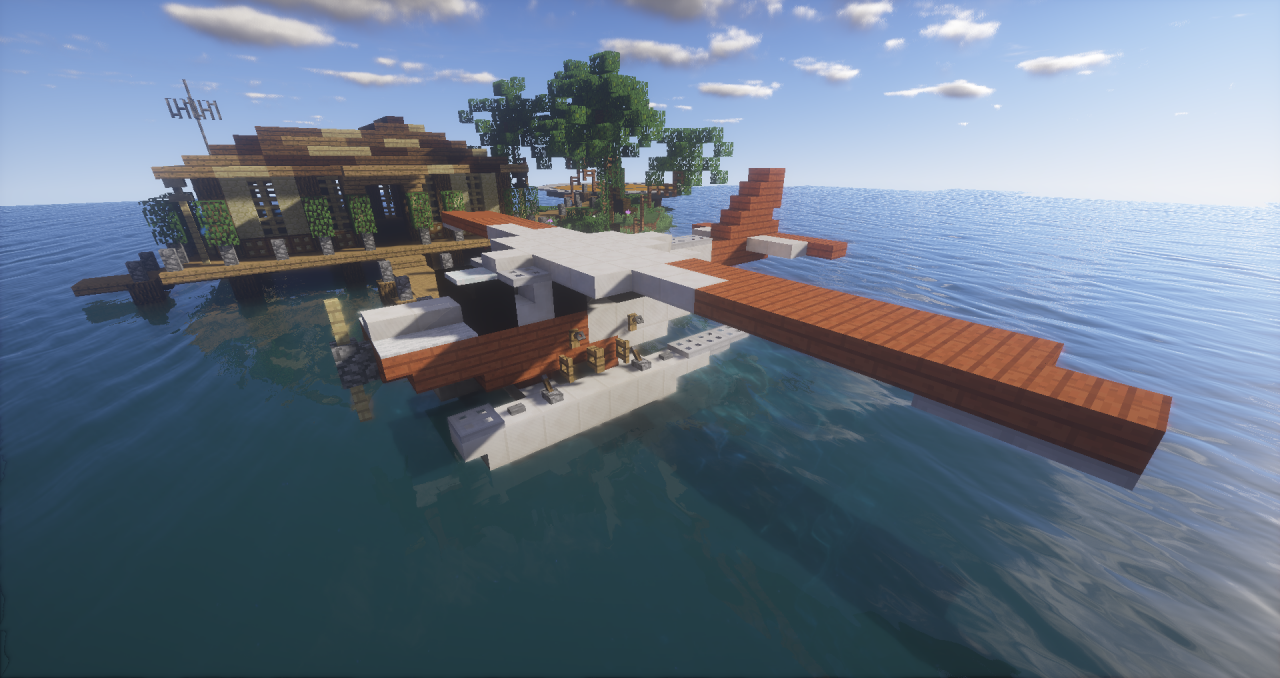 Seaplane + DOWNLOAD!!! Minecraft Map