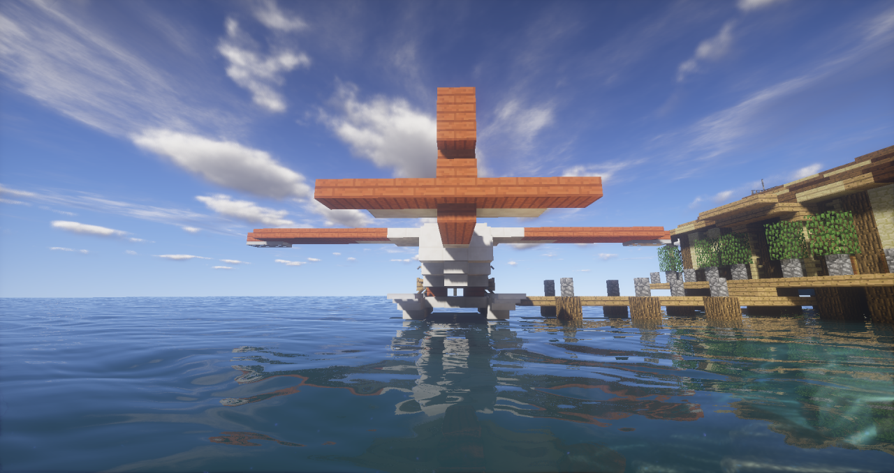 Seaplane + DOWNLOAD!!! Minecraft Map