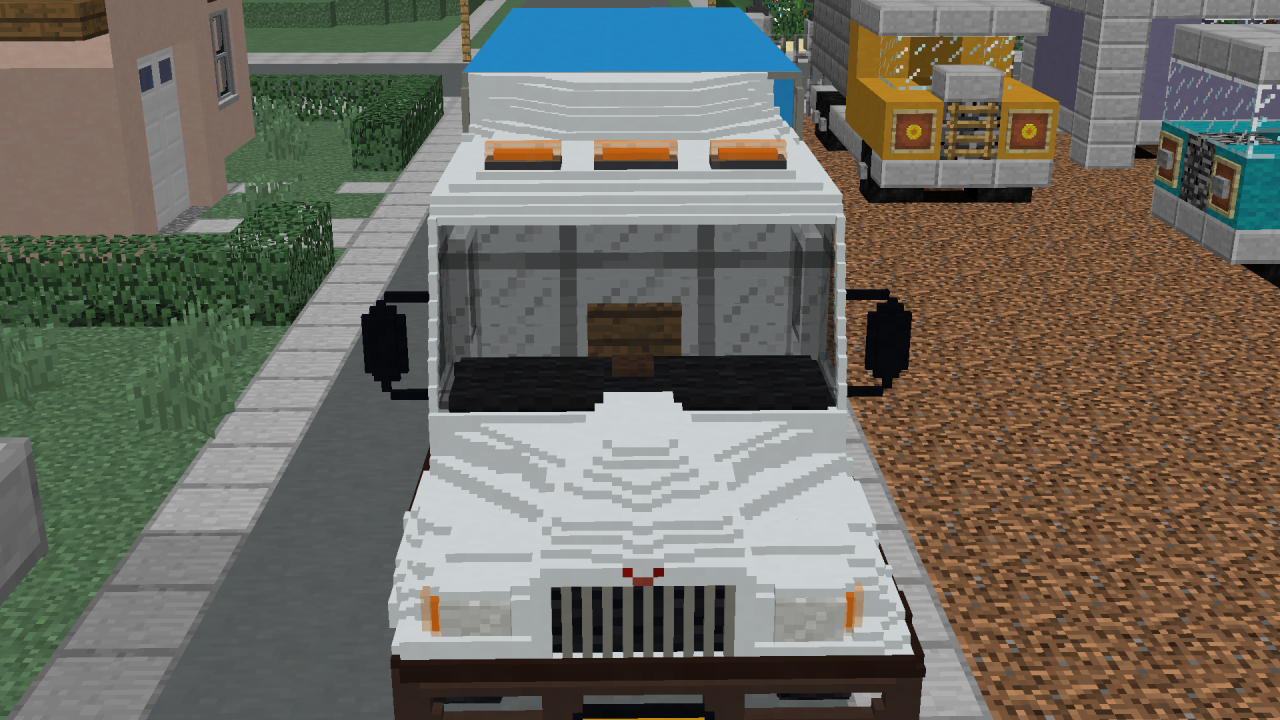 Moving Truck (Chisel And Bits) Minecraft Map
