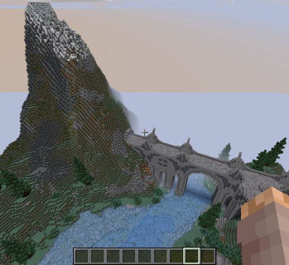 Mountain Cave Village Minecraft Map