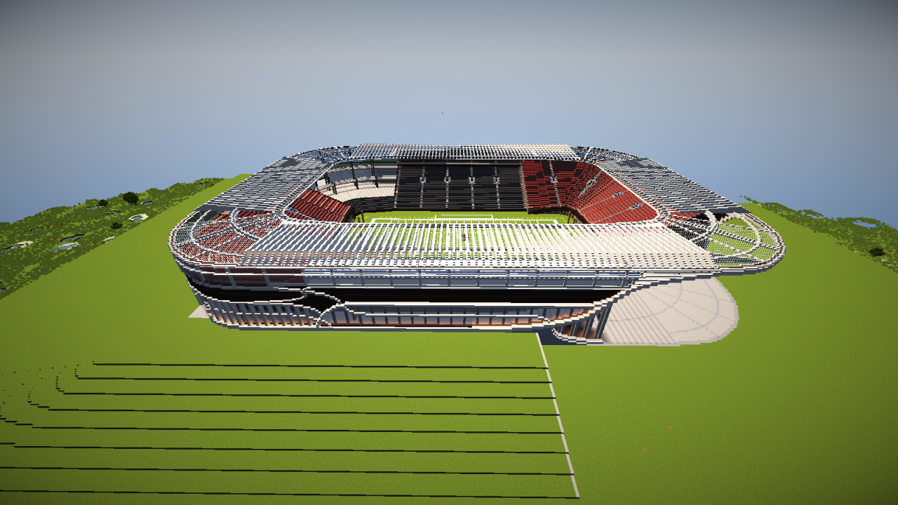 Minecraft Football Stadium Minecraft Map
