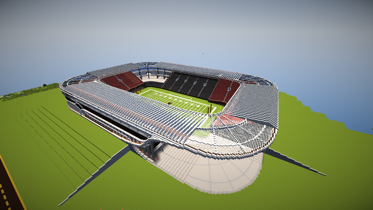 Minecraft Football Stadium Minecraft Map