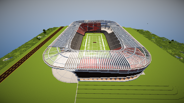 Minecraft Football Stadium Minecraft Map