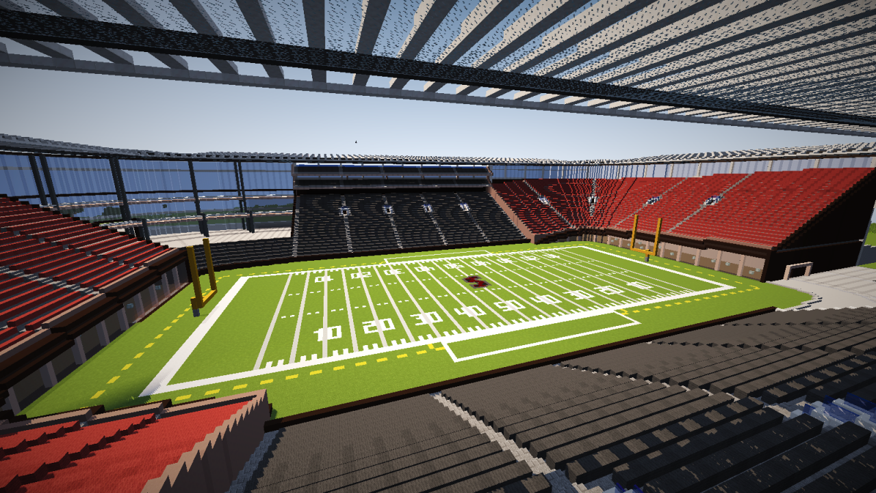 Minecraft Football Stadium Minecraft Map