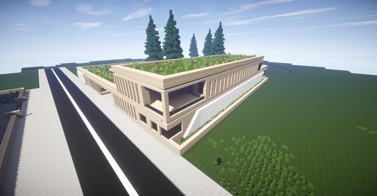 A.X - Ecological House Minecraft Map