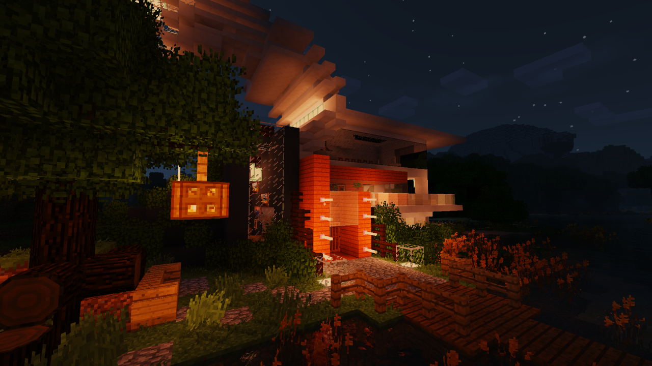 Hi-tech house Minecraft Map