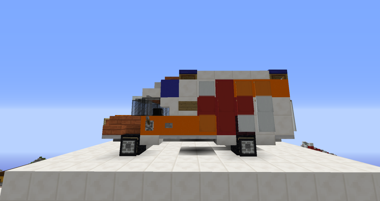 German Ambulance | Rettungswagen Minecraft Map