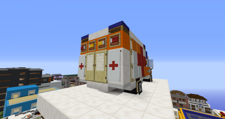 German Ambulance | Rettungswagen Minecraft Map