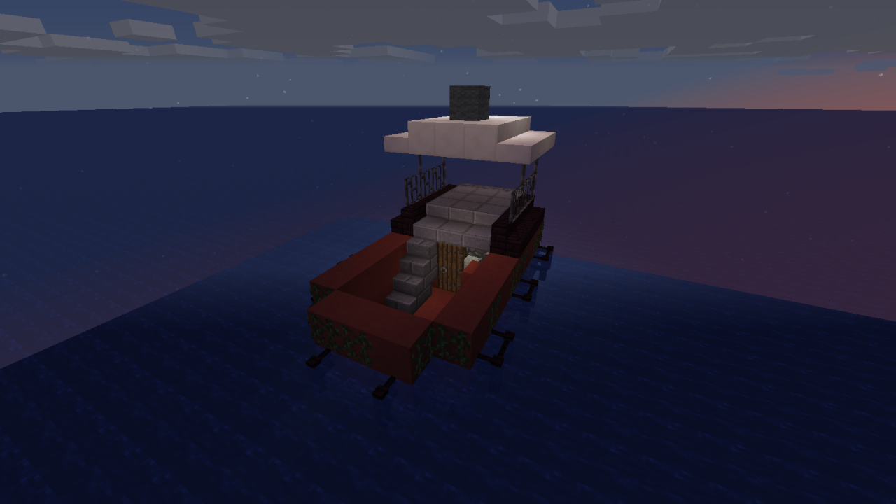 Becca's Motorboat Minecraft Map