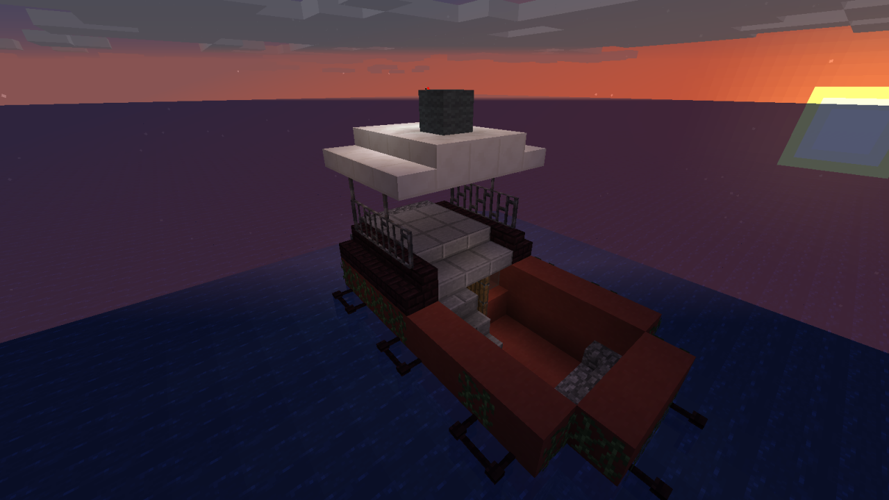 Becca's Motorboat Minecraft Map
