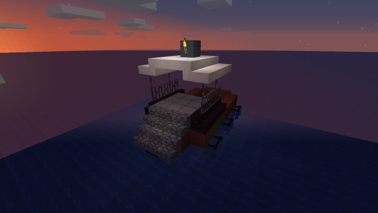 Becca's Motorboat Minecraft Map