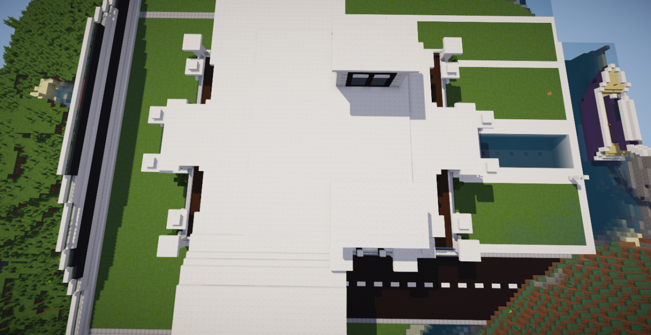 Modern House Minecraft Map