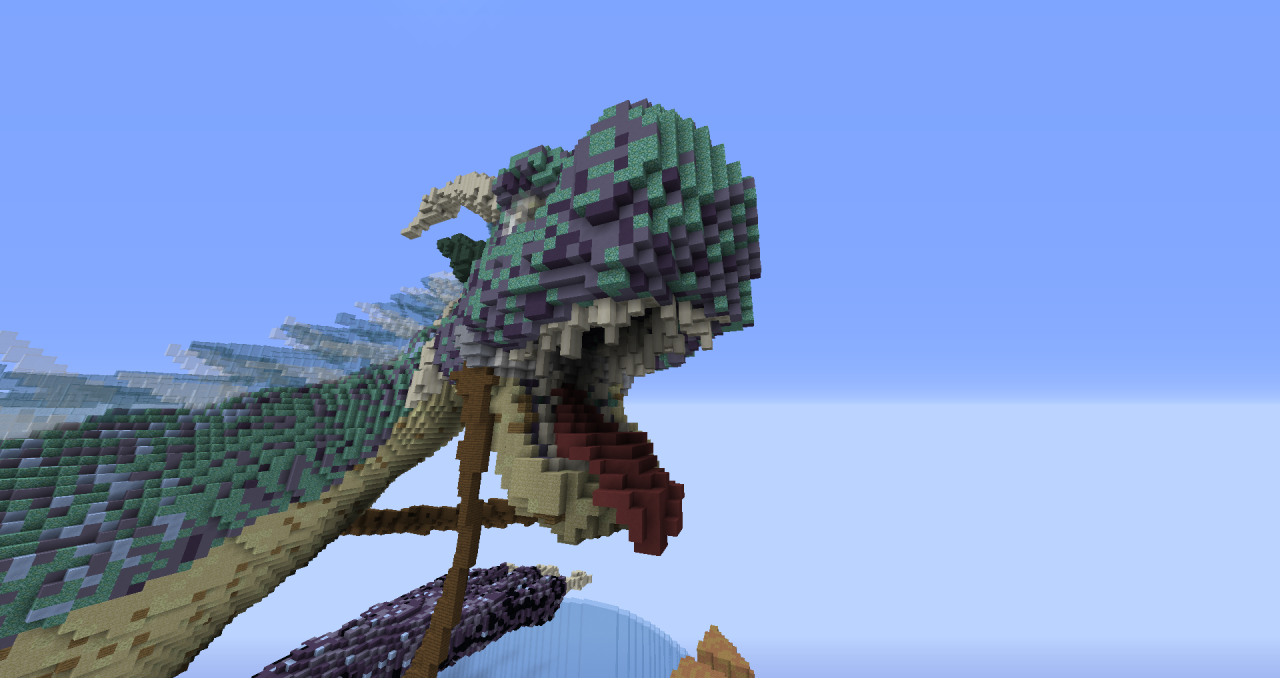 Aquatic Dragon- A Welcome Surprise Minecraft Map