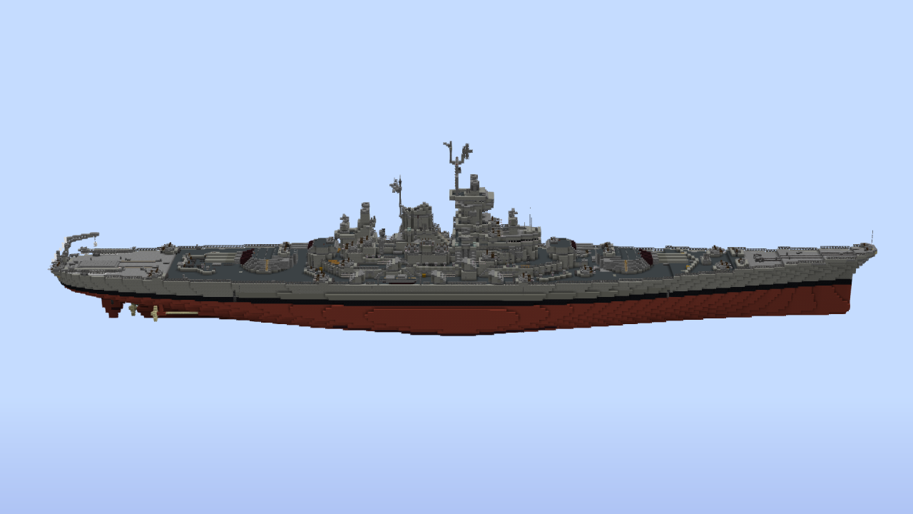 Fictional Battleship ZBB-Project A3 Minecraft Map
