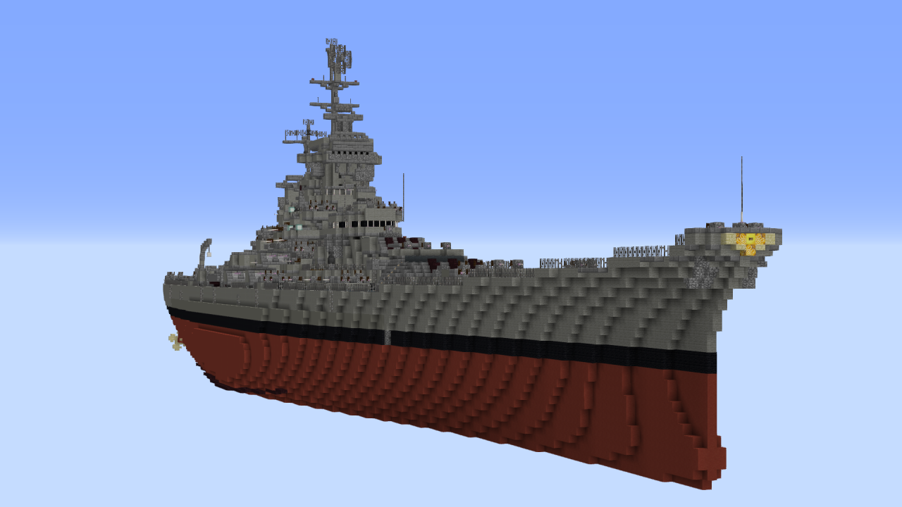 Fictional Battleship ZBB-Project A3 Minecraft Map