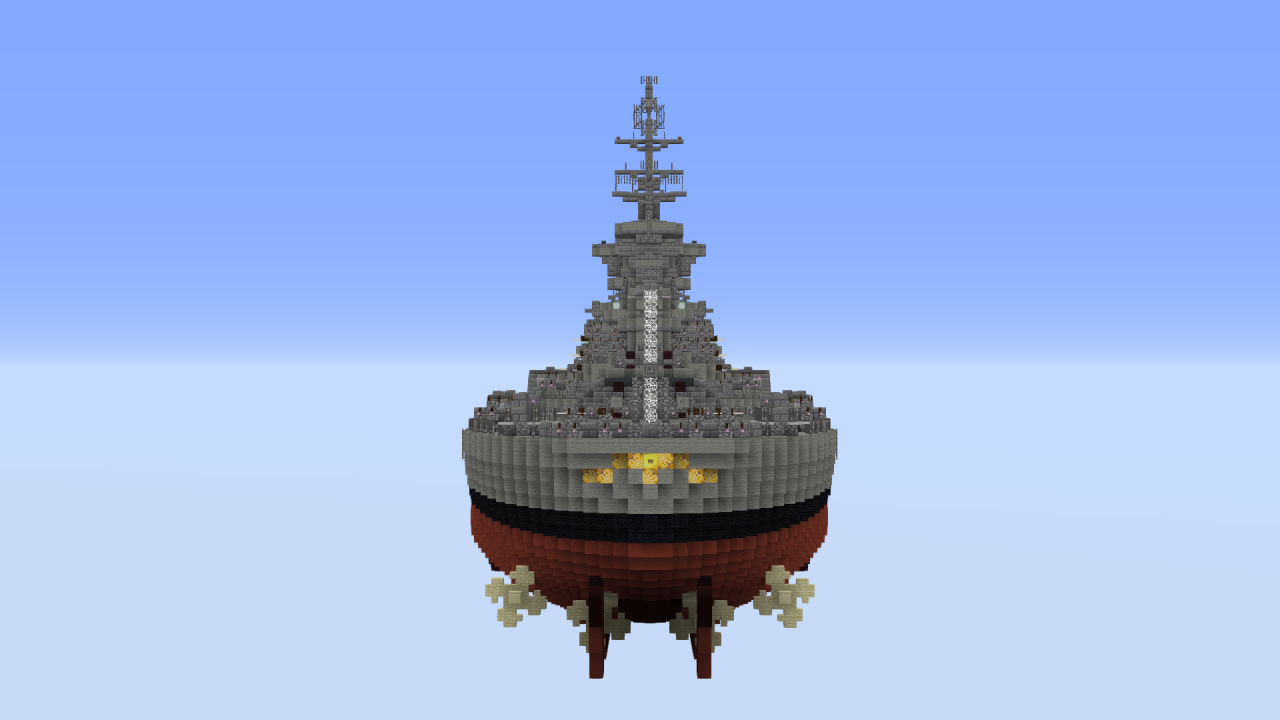 Fictional Battleship ZBB-Project A3 Minecraft Map