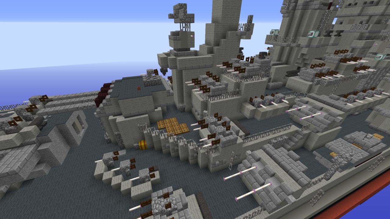 Fictional Battleship ZBB-Project A3 Minecraft Map