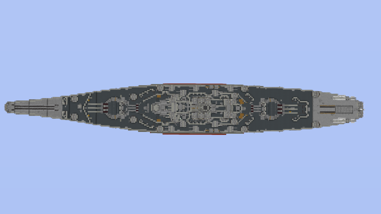 Fictional Battleship ZBB-Project A3 Minecraft Map