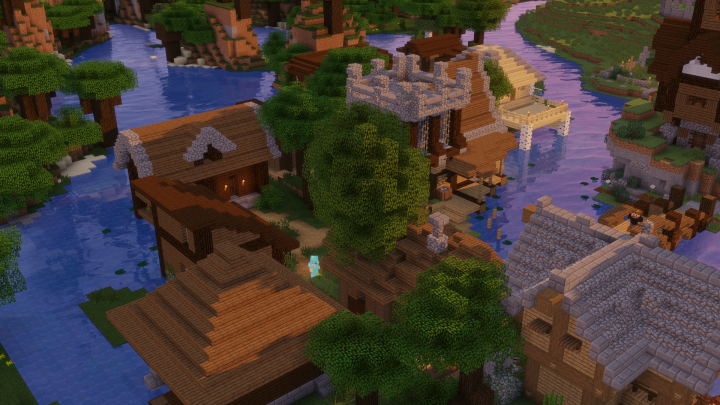 [Build-Together] Fishing Village - Cubeside.de Minecraft Map