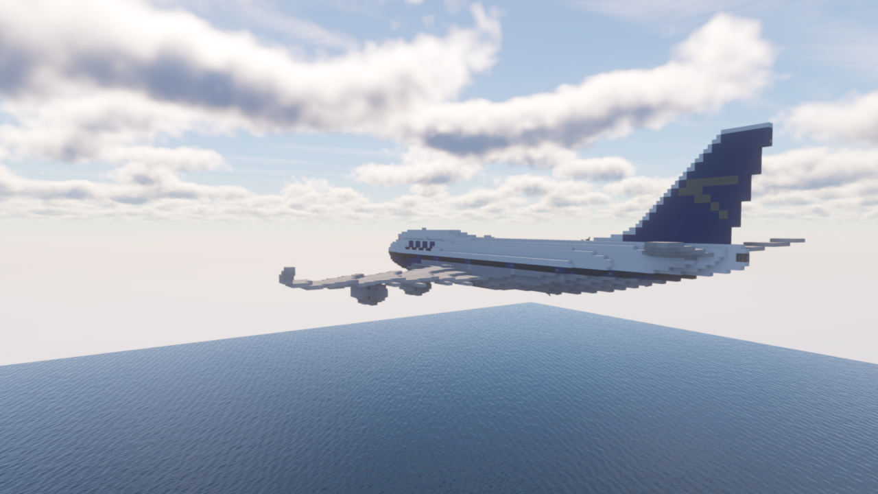 || 70s BOAC 747-400 - British Airways 100th Anniversary || 1:1 Minecraft Map