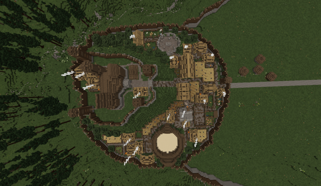 Alesia [Historical Settlement] Minecraft Map