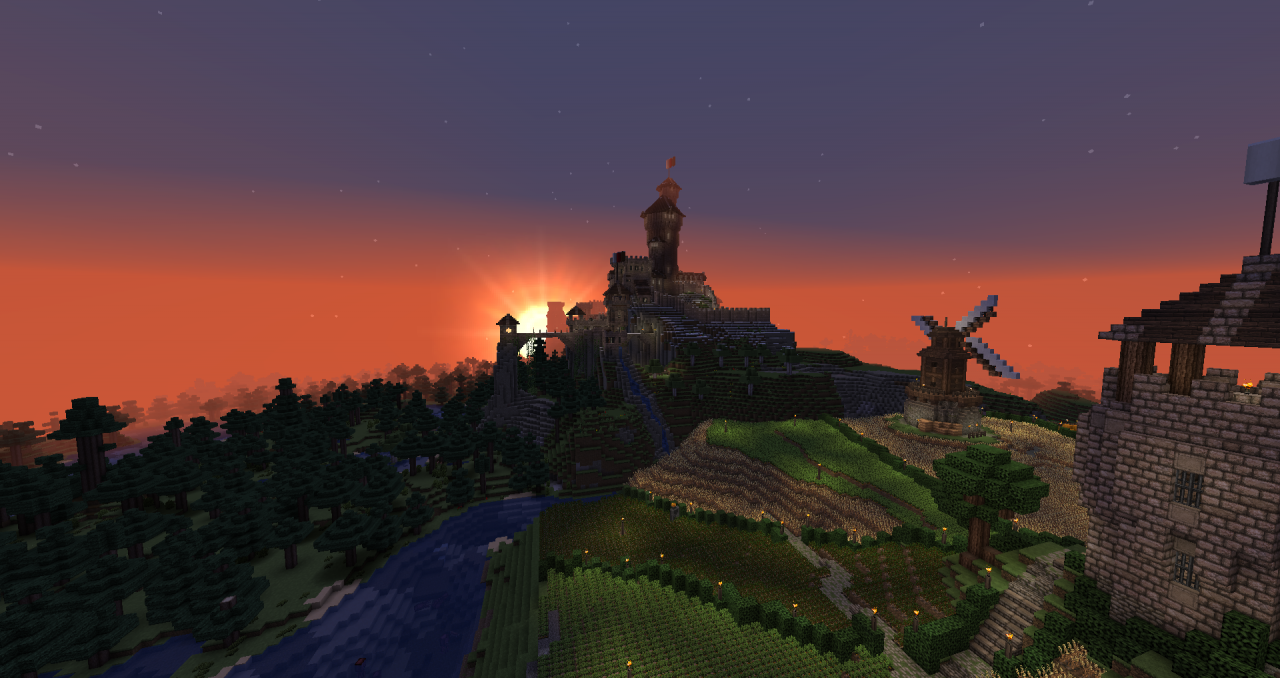 Stone Castle Minecraft Map